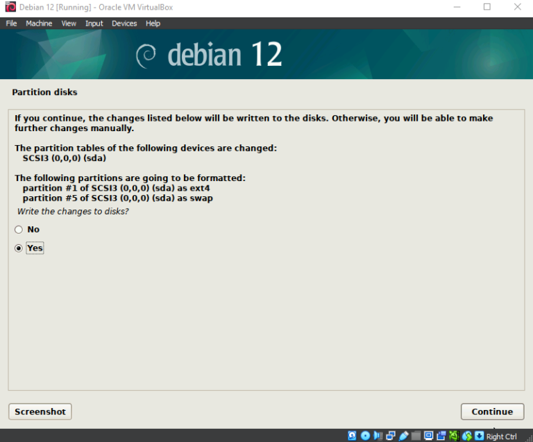 How to Install Debian 12 on Virtualbox – LinuxWays