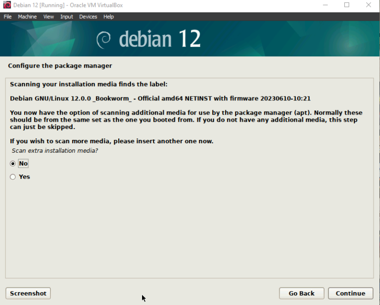 How to Install Debian 12 on Virtualbox – LinuxWays