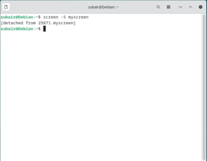 How to Detach and Reattach With Linux Screen – LinuxWays