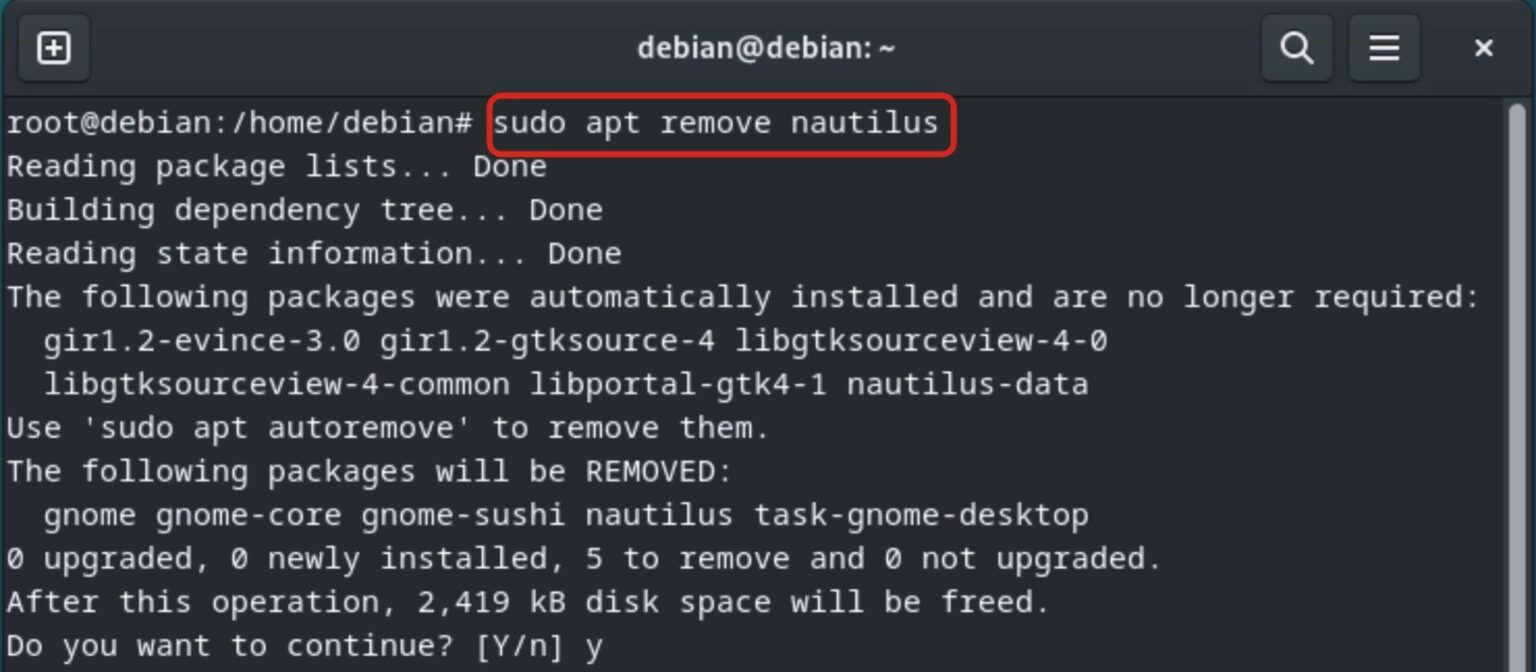 How to Install Nautilus File Manager on Debian 12 – LinuxWays