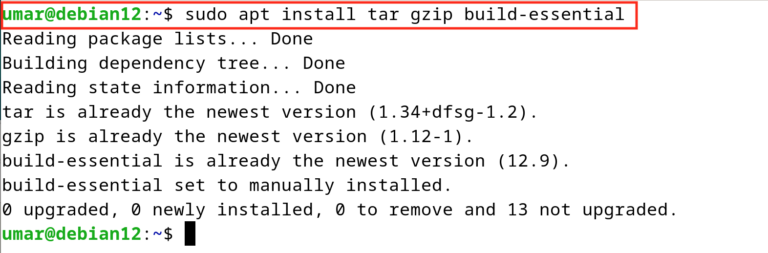 How to Install tar.gz on Debian 12? – LinuxWays