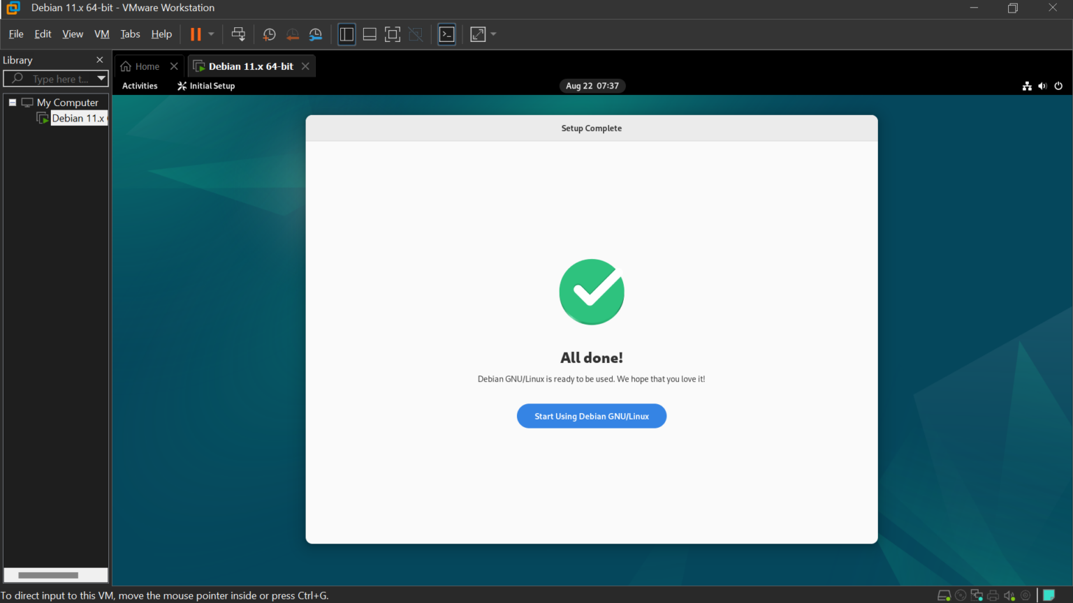 How To Download And Install Debian 12 On Vmware Workstation Linuxways