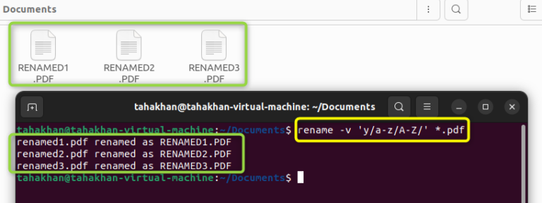 How To Rename Files In Ubuntu 2204 Using The Command Line Linuxways