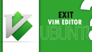 How to Exit/Quit Linux Vi Editor With or Without Saving Changes in ...