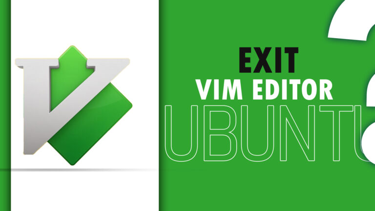 How to Exit/Quit Linux Vi Editor With or Without Saving Changes in ...