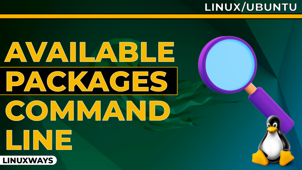 How to Search for Available Packages from the Command Line in Ubuntu ...