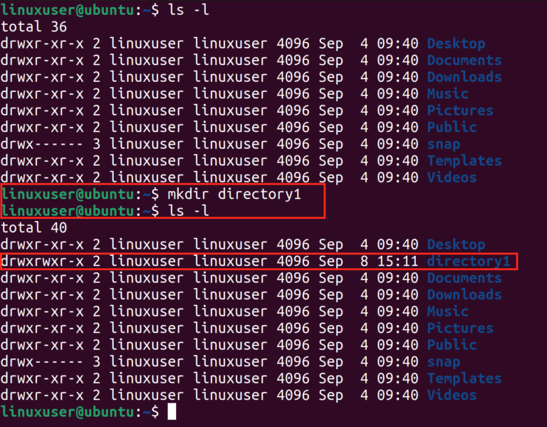 How To Create A Directory And Subdirectory In Linuxubuntu Linuxways