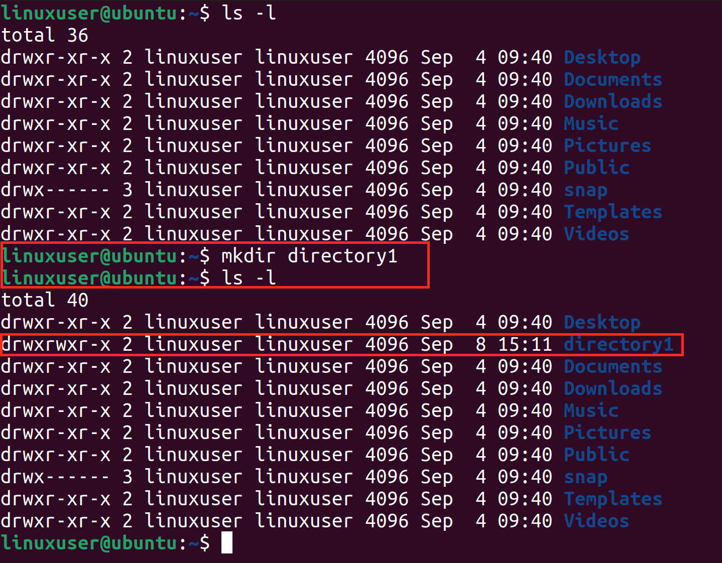 How To Create A Directory And Subdirectory In Linux Ubuntu LinuxWays