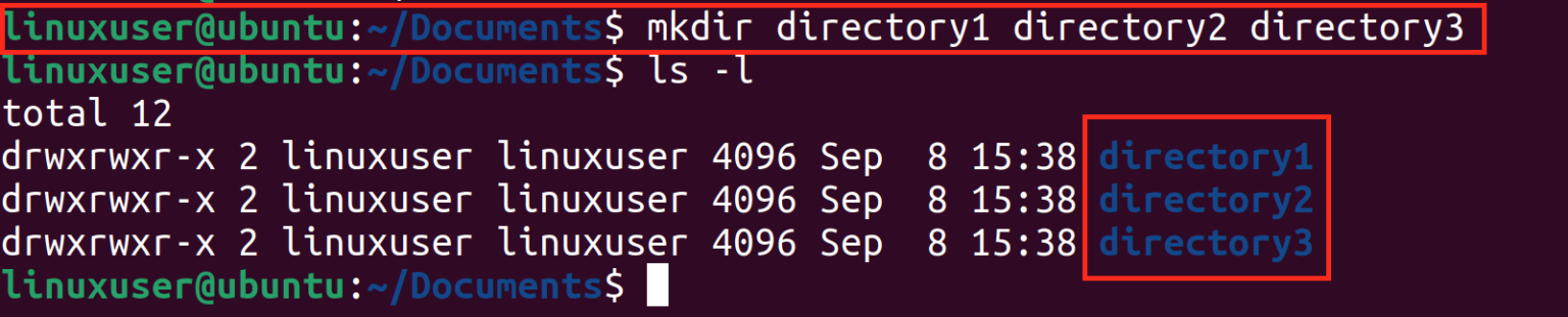 How To Create A Directory And Subdirectory In Linuxubuntu Linuxways