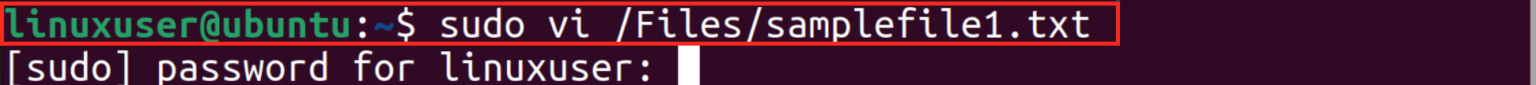 How to Edit a File in Linux/Ubuntu with sudo? – LinuxWays
