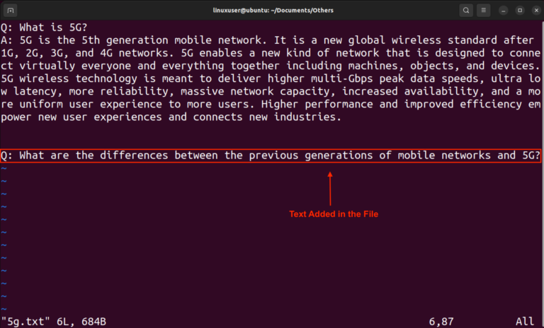 How to Exit/Quit Linux Vi Editor With or Without Saving Changes in ...
