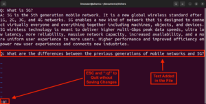 How to Exit/Quit Linux Vi Editor With or Without Saving Changes in Ubuntu 22.04? – LinuxWays