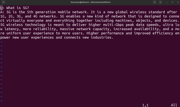 How to Exit/Quit Linux Vi Editor With or Without Saving Changes in ...
