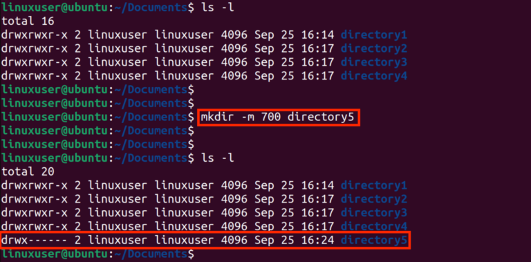 How To Create A Folder Using Terminal In Ubuntu 2204 Linuxways