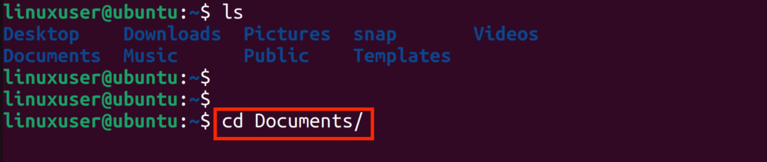 cd Command in Linux (Change Directory) – LinuxWays