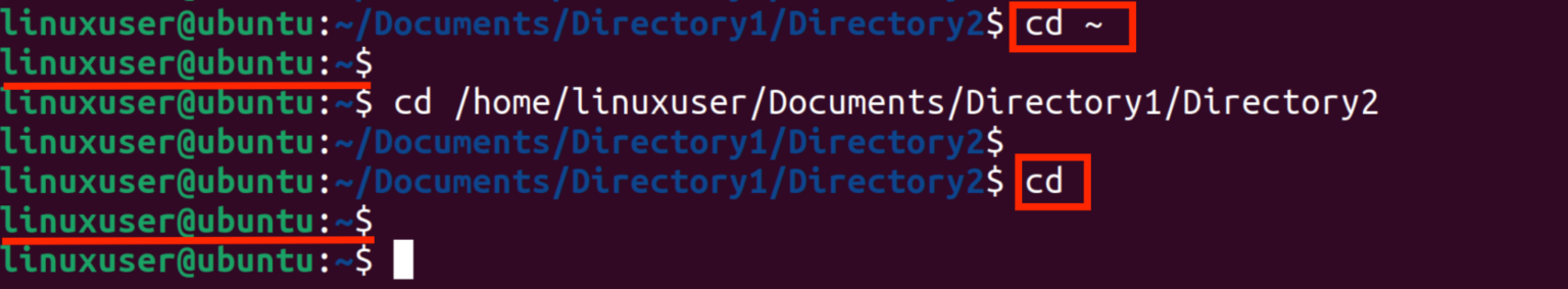 cd Command in Linux (Change Directory) – LinuxWays