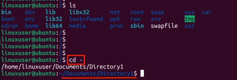 cd Command in Linux (Change Directory) – LinuxWays