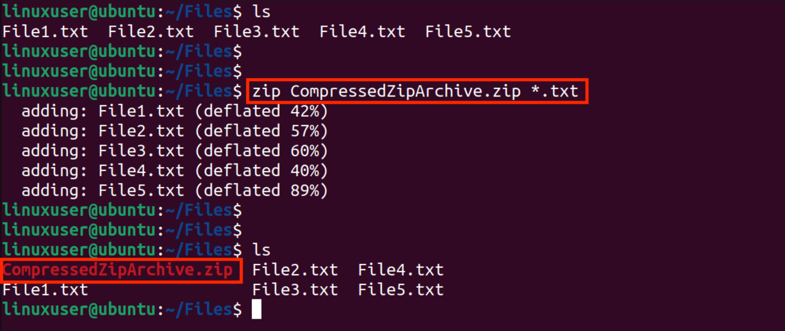 How to Compress Files in Ubuntu 22.04 Using Command Line? – LinuxWays