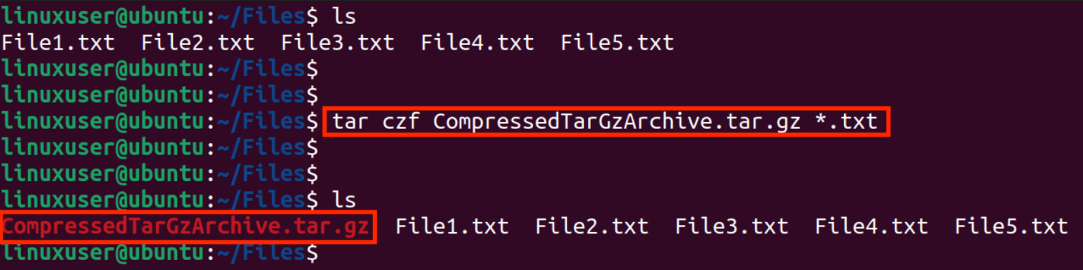 How to Compress Files in Ubuntu 22.04 Using Command Line? – LinuxWays