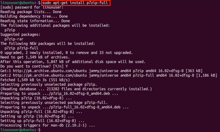 How To Compress Files In Ubuntu 2204 Using Command Line Linuxways
