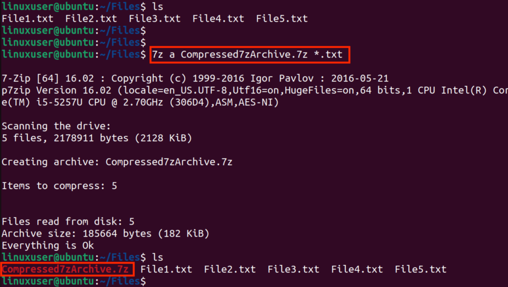 How to Compress Files in Ubuntu 22.04 Using Command Line? – LinuxWays