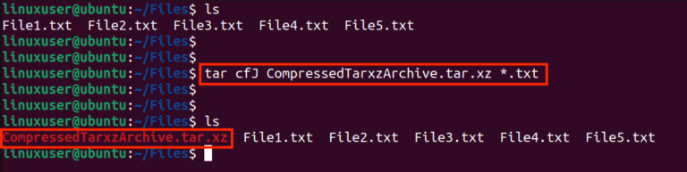 How to Compress Files in Ubuntu 22.04 Using Command Line? – LinuxWays