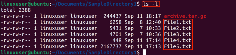 How to Extract/Unzip tar.gz Files from Linux/Ubuntu Commands? – LinuxWays