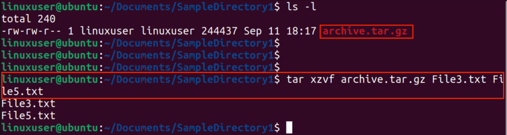 How to Extract/Unzip tar.gz Files from Linux/Ubuntu Commands? – LinuxWays
