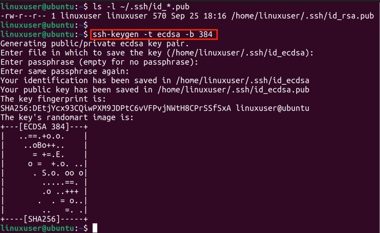 How To Generate Ssh Key With Ssh Keygen In Linuxubuntu Linuxways