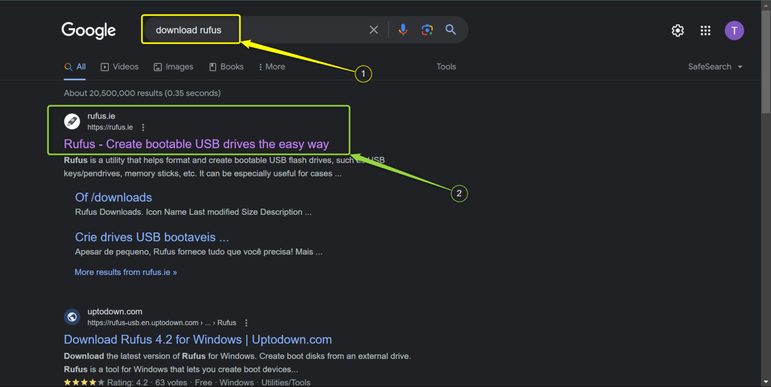 Create a Bootable USB Stick with Rufus on Windows – LinuxWays