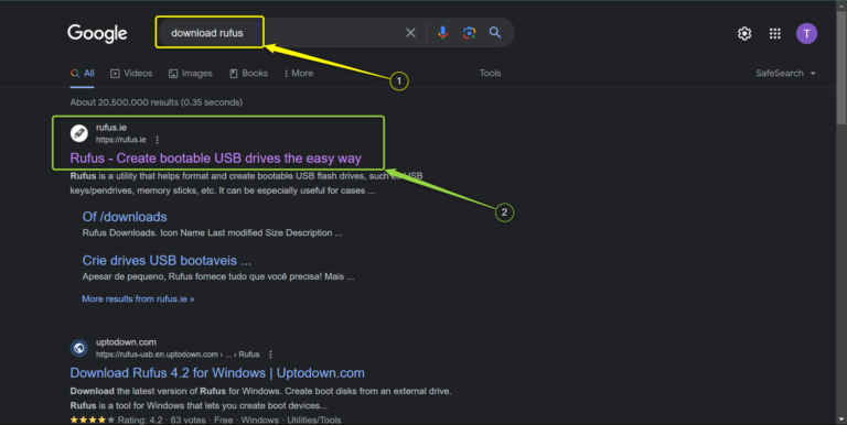 Create a Bootable USB Stick with Rufus on Windows – LinuxWays