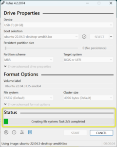 Create a Bootable USB Stick with Rufus on Windows – LinuxWays