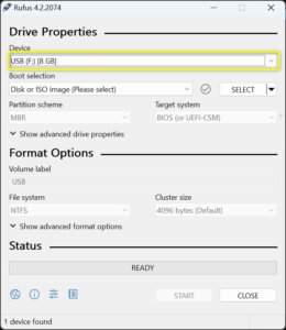 Create a Bootable USB Stick with Rufus on Windows – LinuxWays