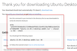 How to Verify Your Ubuntu Download? – LinuxWays