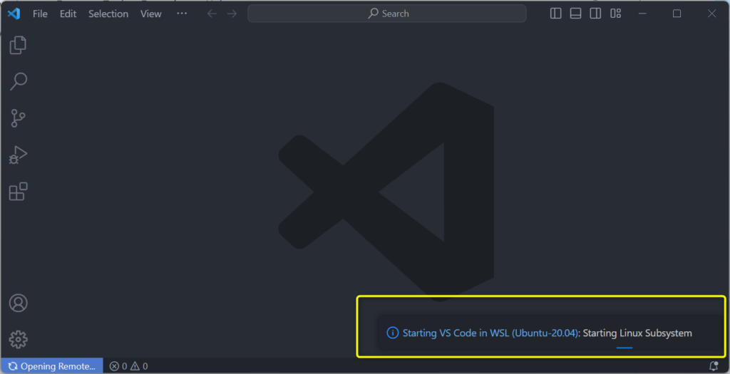 Working with Visual Studio Code on Ubuntu on WSL2 – LinuxWays