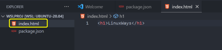 Working with Visual Studio Code on Ubuntu on WSL2 – LinuxWays