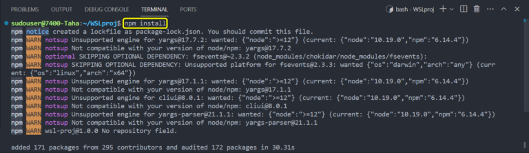 Working with Visual Studio Code on Ubuntu on WSL2 – LinuxWays