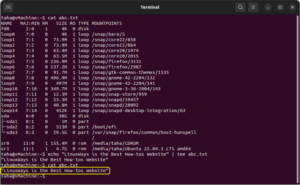 How to Save Terminal Output to a File in Ubuntu? – LinuxWays