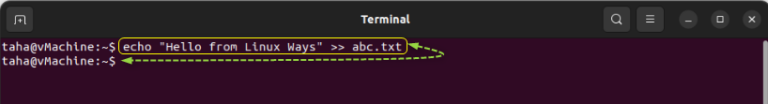 How To Save Terminal Output To A File In Ubuntu Linuxways