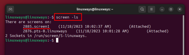 How to Kill a Screen Session in Linux? – LinuxWays