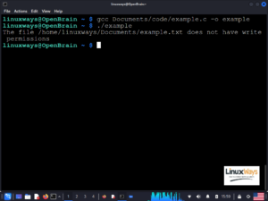 Check If File Exists in C Language – LinuxWays