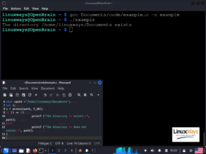 Check If File Exists in C Language – LinuxWays