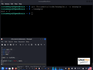Modulus in C Language – LinuxWays