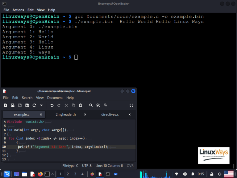 Command Line Arguments In C Linuxways 7049