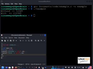 Printf() Formatting Specifiers in C Language – LinuxWays