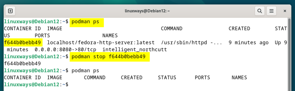 How To Install Podman on Debian 12 – LinuxWays