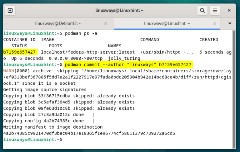 How To Install Podman on Debian 12 – LinuxWays