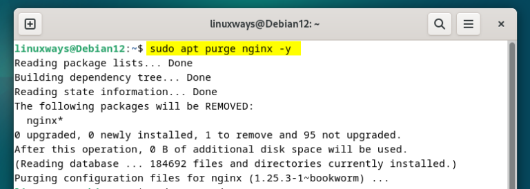 How to install Nginx in Debian 12 – LinuxWays
