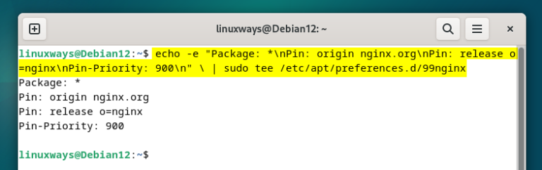 How to install Nginx in Debian 12 – LinuxWays
