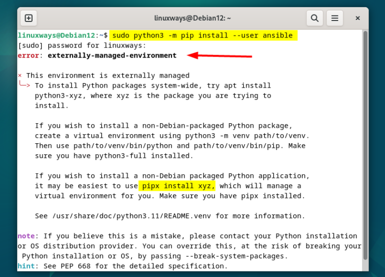 How to Install and Configure Ansible on Debian 12 – LinuxWays